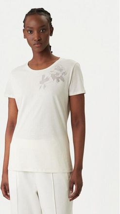 Liu Jo T-Shirt TA6155 JS923 &Eacute;cru Regular Fit