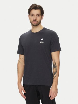 adidas T-Shirt Star Wars The Mandalorian JI5716 Grau Regular Fit