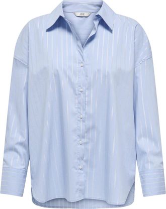 Jacqueline de Yong JdY Damen Jdymio L/S Lurex Loose Shirt WVN, Chambray Blue, XX-Large