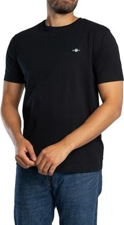 GANT Homme T-Shirt Imprimé Archive Shield, Black, 3XL