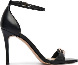 Guess Sandalen FLJKAB LEA03 Schwarz