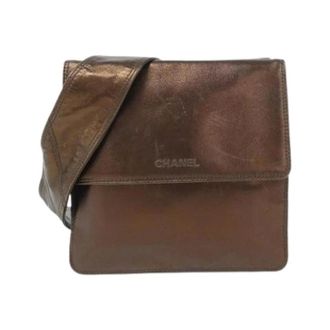 Chanel Pre-owned Sac Bandouli&egrave;re Vintage - Femme - Pre-owned - Brun - Taille: ONE Size