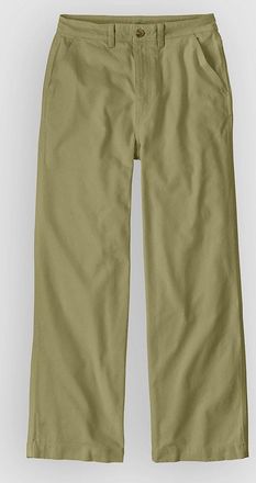 Patagonia Point Reyes Canvas Wide Leg Hose gumtree green