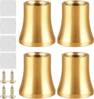 Generic M&ouml;bel-Ersatzbeine | Ersatz f&uuml;r Sofabeine | Bodenschutz | moderne rutschfeste Schutzpolster zur Nivellierung des Schlafzimmers oder Terrassenzimmers