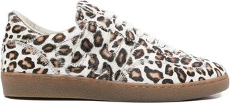 Msgm Sneakers mit Leoparden-Print - Nude