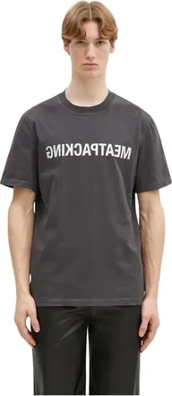 Helmut Lang Homme, Tops, Gris, Taille: 2XL T-Chemises
