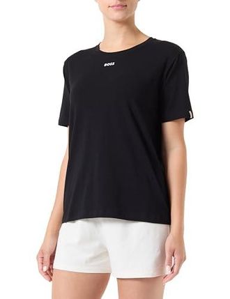 BOSS CI Shirt Pyjama, Black, XS Women