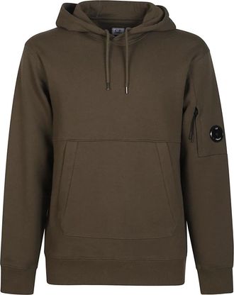 C.P. Company C.p. Company, Homme, Sweatshirts et sweats &agrave; capuche, Vert, Taille: XL SweaT-shirt &agrave; capuche avec logo