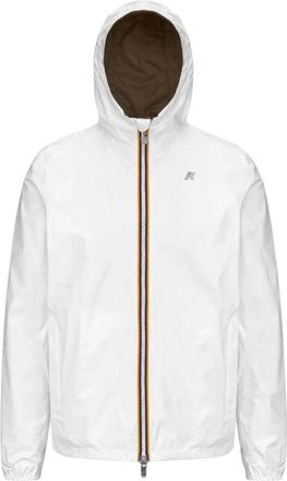 K-Way Homme, Vestes, Blanc, Taille: S Jake Plus.2 Reversible