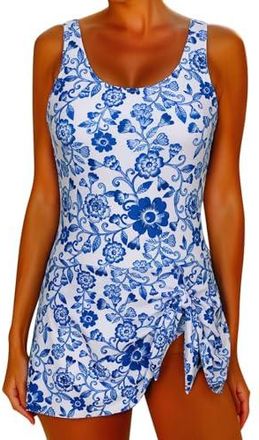 Generic Plus Size Swimwear cat&eacute;gorie Plus Size SwimwearMaillot de Bain &agrave; imprim&eacute; Floral pour Femme Tenue de Plage l&eacute;g&egrave;re et &eacute;l&eacute;gante pour l&eacute;t&eacute; Confection Dura