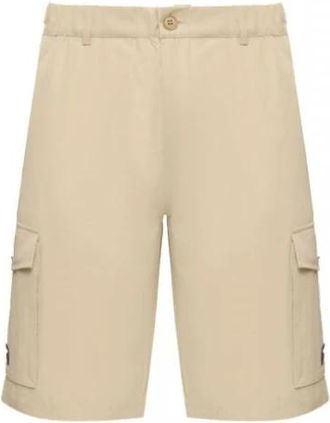 Karl Lagerfeld Homme, Shorts, Beige, Taille: M Logo-plaque Shorts