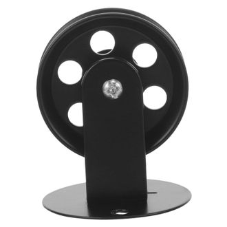 Garneck Deckenhalterung H&auml;ngelampe Pulley Wheel aus Robustem DIY H&ouml;henverstellbare Lampenaufh&auml;ngung Stabile Seil Umlenkrolle f&uuml;r Pendelleuchten Vintage Look S