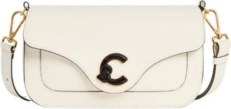 Coccinelle Femme, Sacs, Blanc, Taille: ONE Size C-Me Calf&Marb Bag