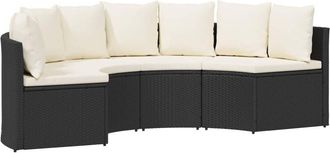 vidaXL vidaXL Ensemble de Canap&eacute;s 2 pcs Noir