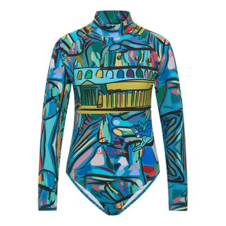 Carlo Colucci Damen, Oberteile, Blau, SGr&ouml;&szlig;e