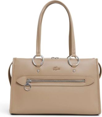 Lacoste Femme, Sacs, Beige, Taille: ONE Size Sac port&eacute; main Celys