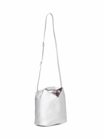 Maison Margiela Womens Crossbody Bag Silver Polyurethane Handbags Hand