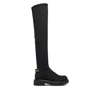 Love Moschino Overknees LOVE MOSCHINO JA26114G1PIM400A Schwarz