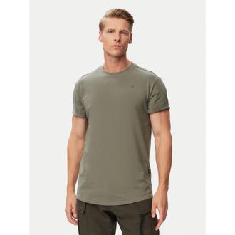 G-Star Raw T-Shirt Lash D16396-B353 Khakifarben Regular Fit