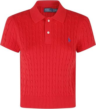 Polo Ralph Lauren Femme, Pulls, Rouge, Taille: 42 FR Polo en maille