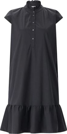 Emily van den Bergh Femme, Robes, Noir, Taille: 36 FR Robe chemise