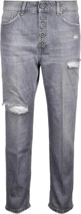 Dondup Femme, Jeans, Gris, Taille: W27 Icon Loose Fit Jeans
