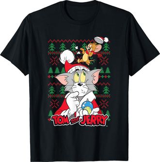 Tom & Jerry Weihnachten Tom and Jerry Knit T-Shirt