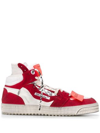 Off-white baskets montantes Off Court - Rouge