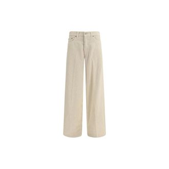 Haikure Damen, Hosen, Beige, W24Größe