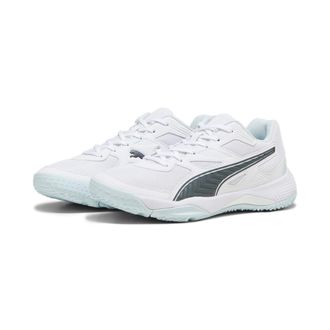 Puma Unisex Solarflash Ii Indoor-Pumps, Puma White Nitro Blue Shadow Gray, 37 EU
