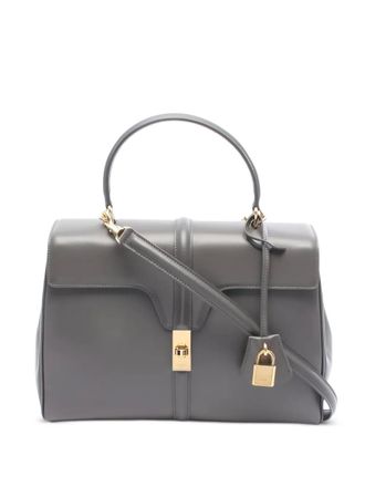Celine sac &agrave; main 16 Sais &agrave; anse sur le dessus (ann&eacute;es 2010) - Gris