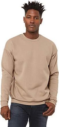 Bella + Canvas Bella + Canvas Mens Drop Shoulder Fleece (3945) -TAN -L