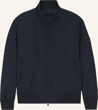 HUGO BOSS Casual Jacke Opens Relaxed Fit blau