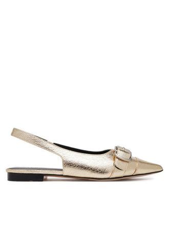 Badura Ballerinas HIBISCUS-LT593-911 Goldfarben
