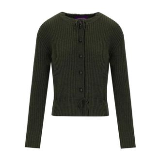Max Mara Cardigan - Femme - Pulls - Vert - Taille: 42 FR