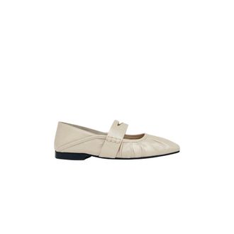 Alohas Alohas, Femme, Chaussures, Beige, Taille: 37 EU Bargo Ballerines en Cuir