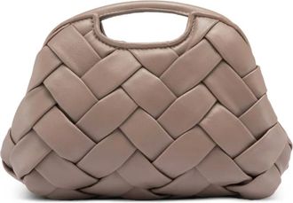 Officine Creative sac à main Helen à design tressé - Tons neutres