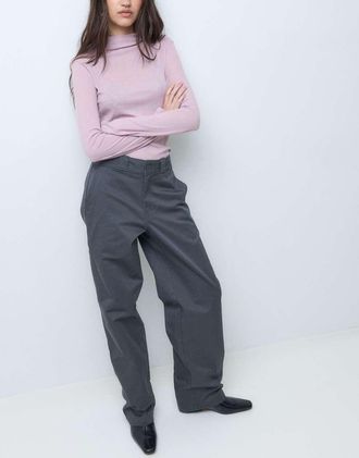 Dickies Damen 247 lockere Arbeitshose in Anthrazit-Schwarz