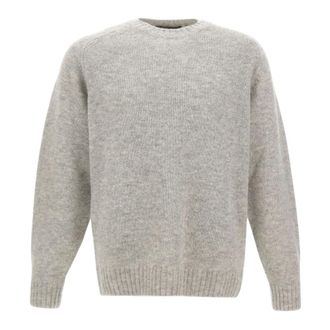 FILIPPO DE LAURENTIIS Pull &agrave; col rond - Homme - Pulls - Gris - Taille: S