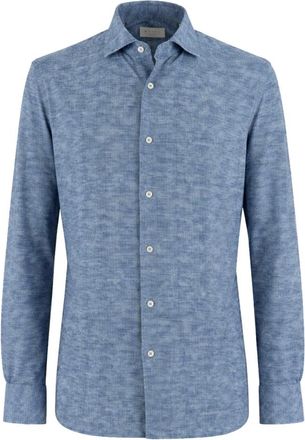 Xacus Homme, Chemises, Bleu, Taille: 4XL Active Shirt