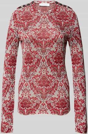 Paco Rabanne Longsleeve mit Rundhalsausschnitt