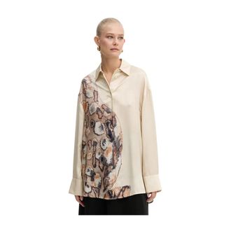 &Aacute;eron Abstrakt bedruckte Bluse - - Blouses & Shirts - Damen - Mehrfarbig - XS