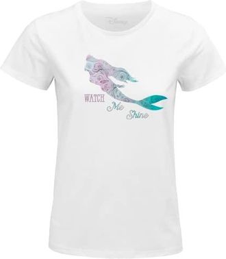 Cotton Division Wodlitlts034 Femme T-Shirt, Blanc, L