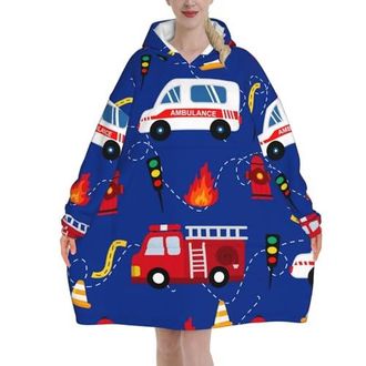 Generic Couverture &agrave; capuche Axolotl de dessin anim&eacute; pour femmes et hommes adultes surdimensionn&eacute;s pour une couverture douce et chaude