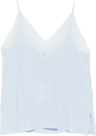 Marella Femme, Blouses et Chemises, Bleu, Taille: 40 FR Mllspadino Slip Top