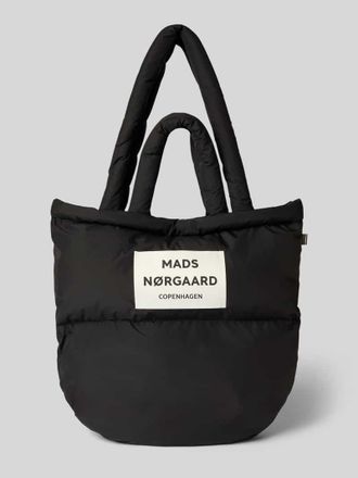 Mads Norgaard Handtasche mit Label-Detail und Steppn&auml;hten