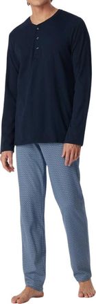 Schiesser Herren, Nachtw&auml;sche & Lounge, Blau, 6XLGr&ouml;&szlig;e