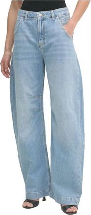 HUGO BOSS Femme, Jeans, Bleu, Taille: W26 Jeans amples