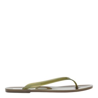 CHRISTOPHER ESBER Jo Flip Flop - Femme - Chaussures - Vert - Taille: 36 EU