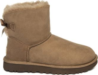 UGG Mini Bailey Bow Boot - Femme - Chaussures - Brun - Taille: 36 EU